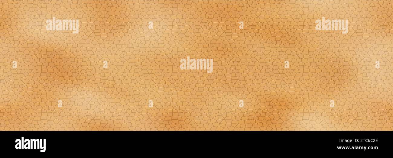 Leatherette in a seamless pattern with embossed texture top view. Beige ...