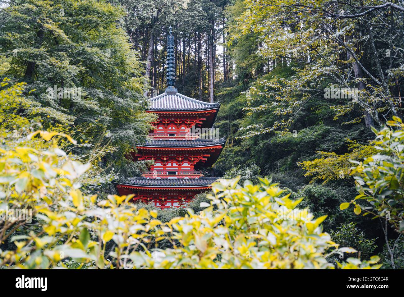 Red temple hi-res stock photography and images - Alamy