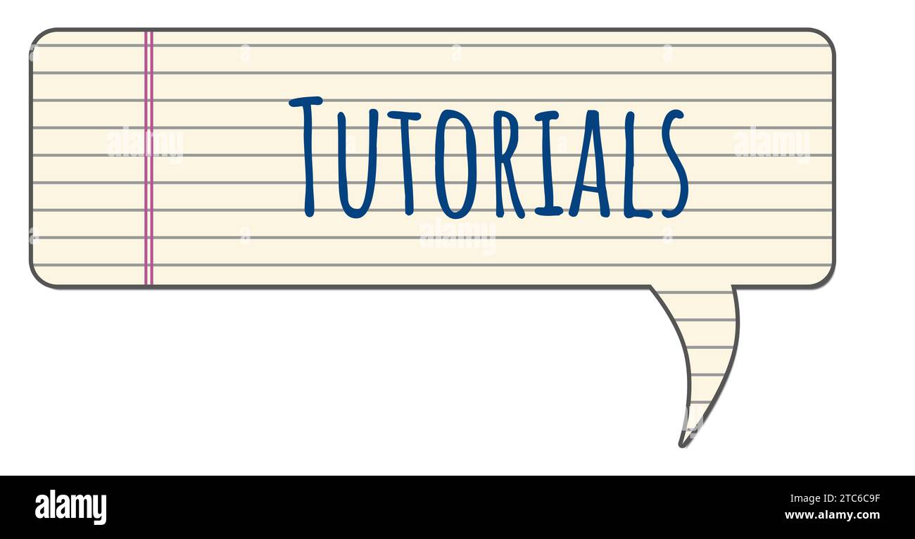 Web tutorials hi-res stock photography and images - Alamy