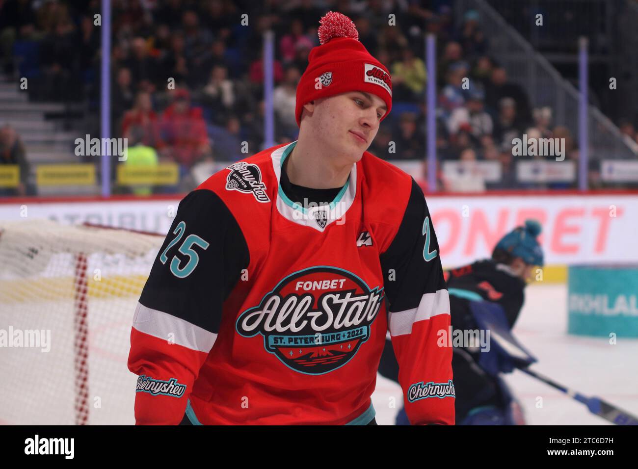 Saint Petersburg, Russia. 10th Dec, 2023. Igor Chernyshov (25), a ...