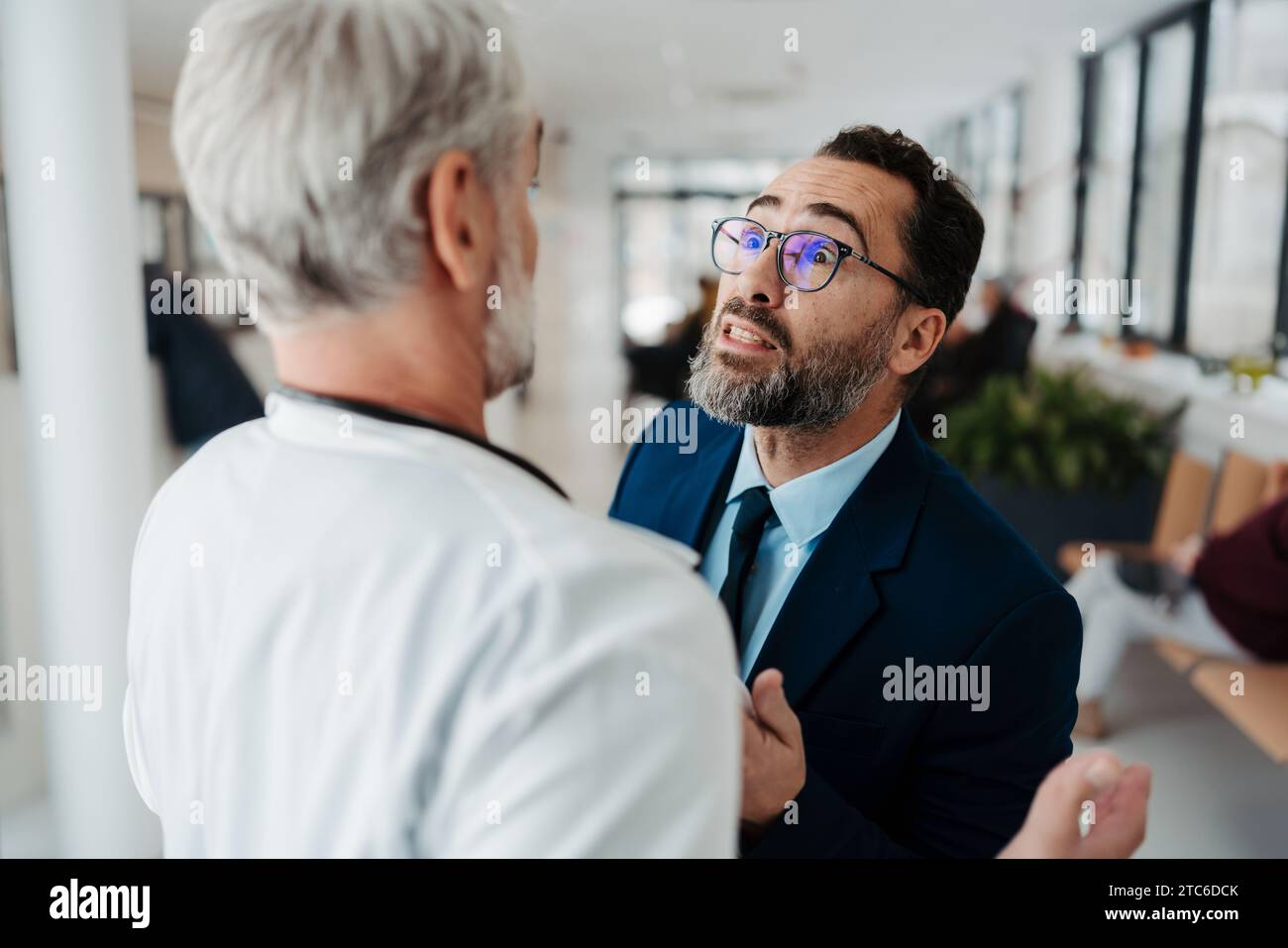 Violence against health workers. Patient is aggressive, have conflict ...