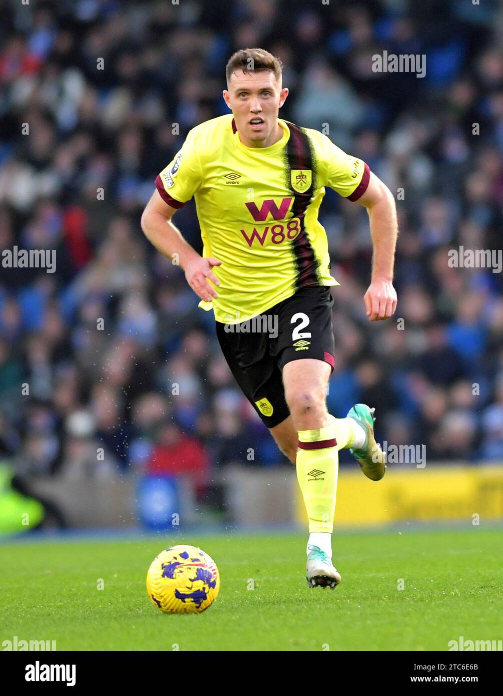 Dara O'Shea of Burnley during the Premier League match between Brighton ...