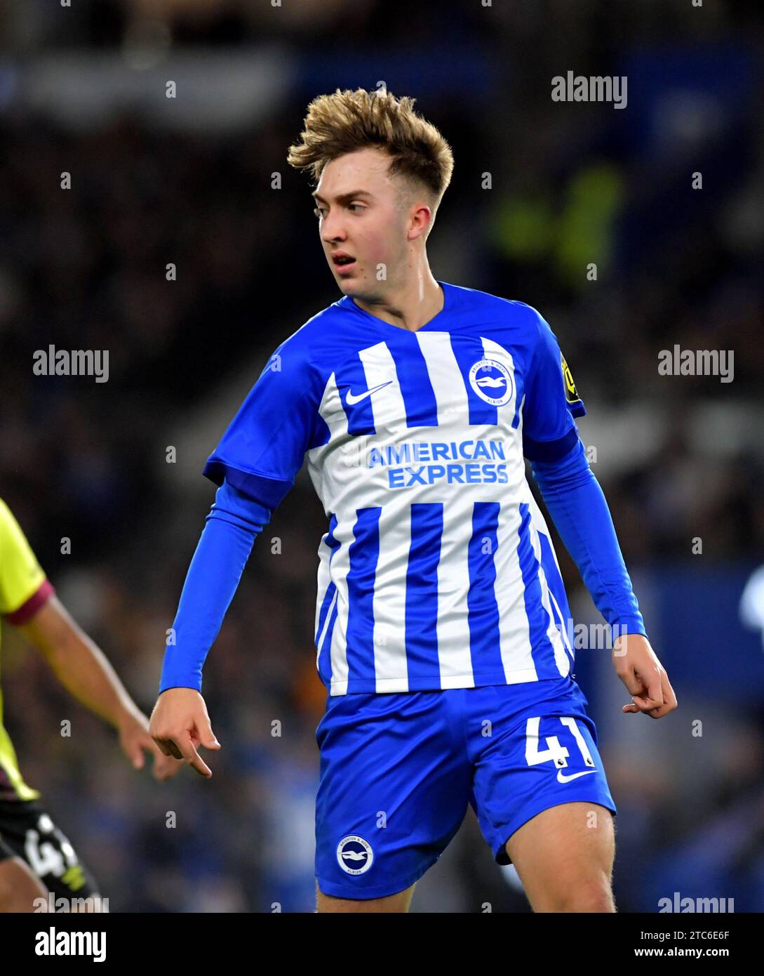 Jack Hinshelwood of Brighton during the Premier League match between ...