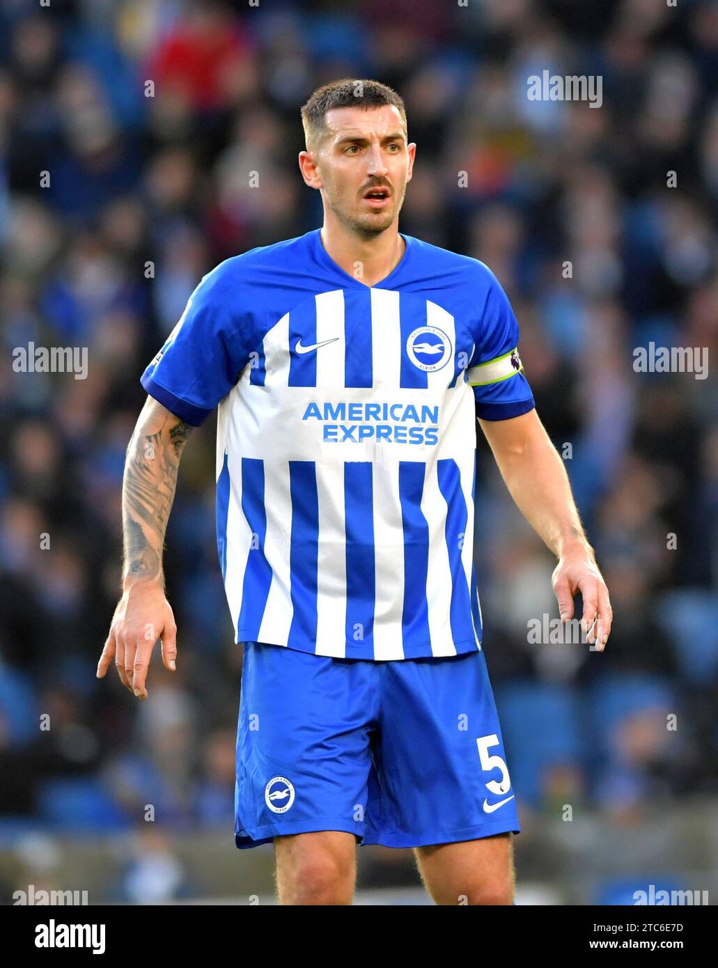 Lewis Dunk of Brighton during the Premier League match between Brighton ...