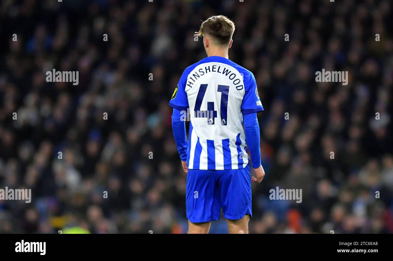 Jack Hinshelwood of Brighton during the Premier League match between ...