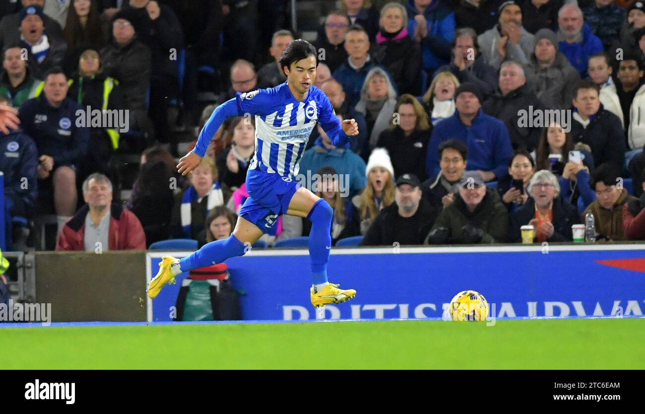 Kaoru Mitoma of Brighton during the Premier League match between ...