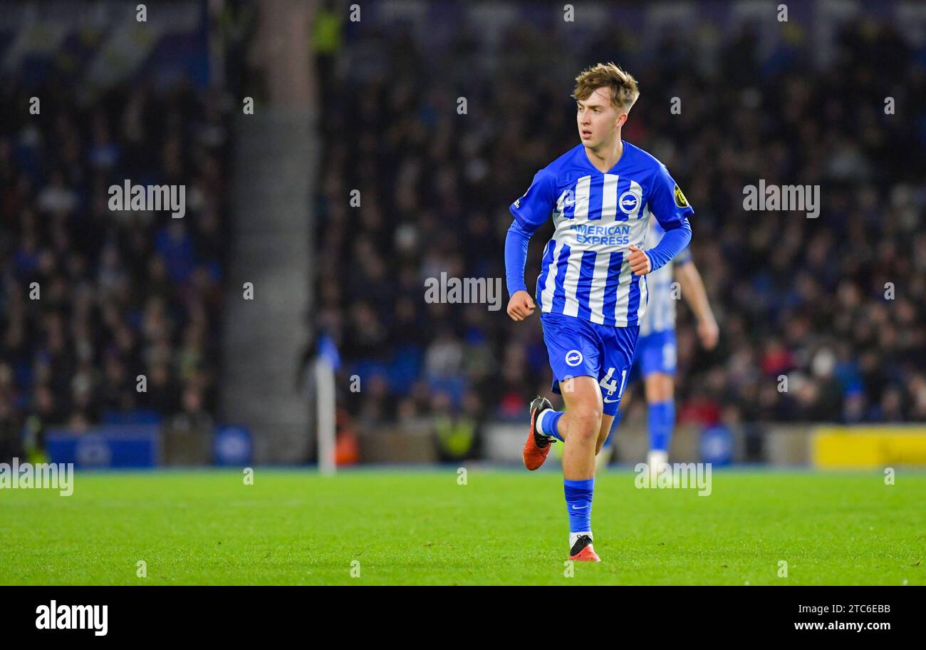 Jack Hinshelwood of Brighton during the Premier League match between ...