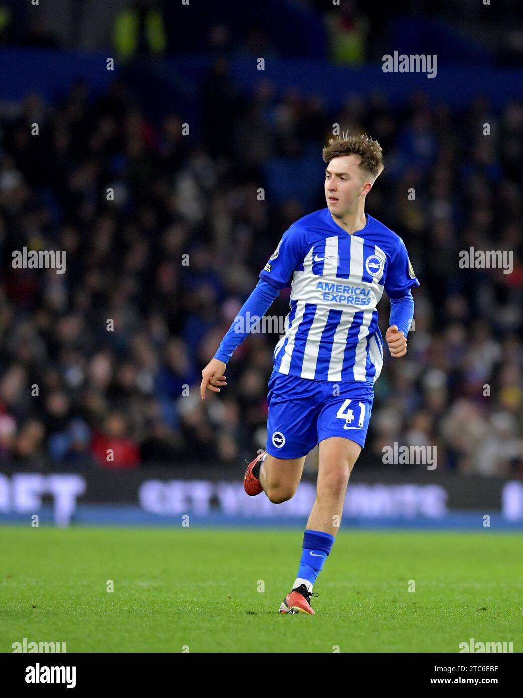 Jack Hinshelwood of Brighton during the Premier League match between ...