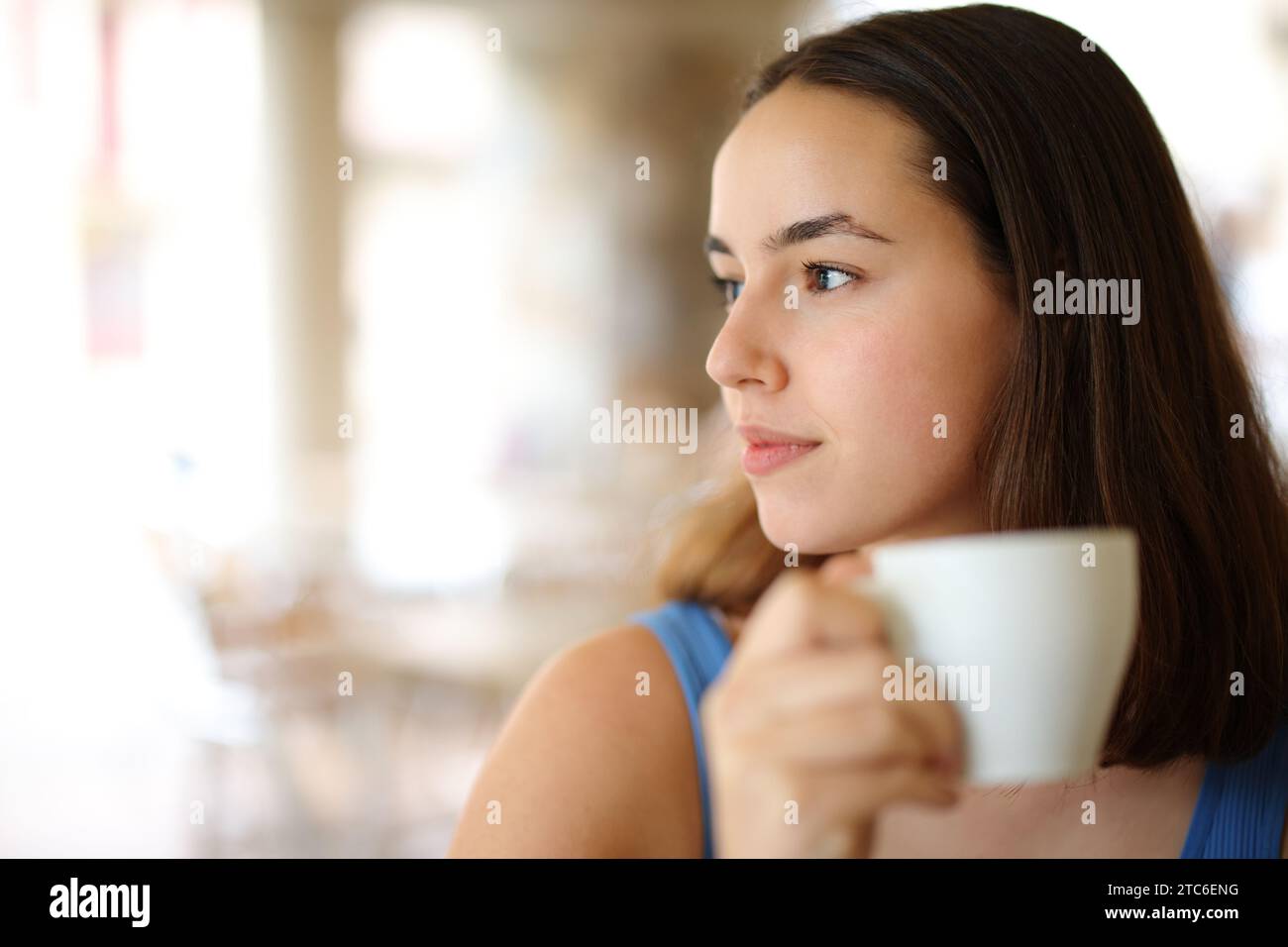 Contemplating beauty hi-res stock photography and images - Alamy