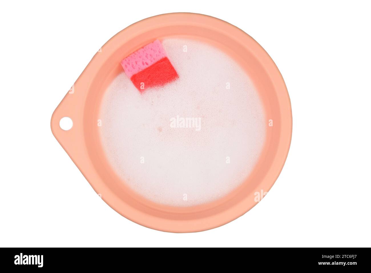 Detergent with washcloths isolated on white background. Washing and ...