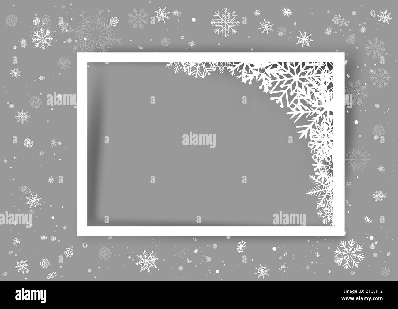 Holiday photo corner Stock Vector Images - Alamy