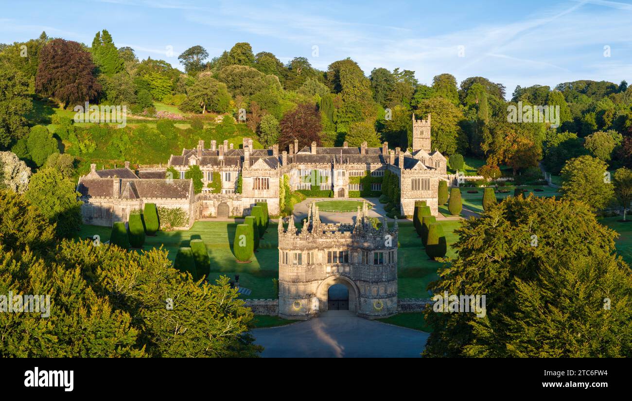Lanhydrock House near Bodmin in Cornwall, England. Summer (August) 2023 Stock Photo - Alamy