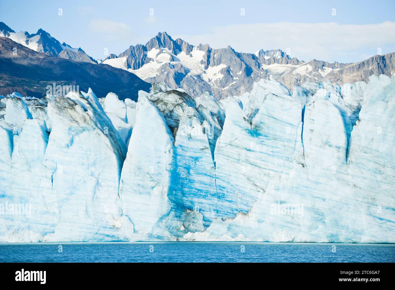 The Viedma Glacier terminating into Lago Viedma, Chalten, Argentina ...