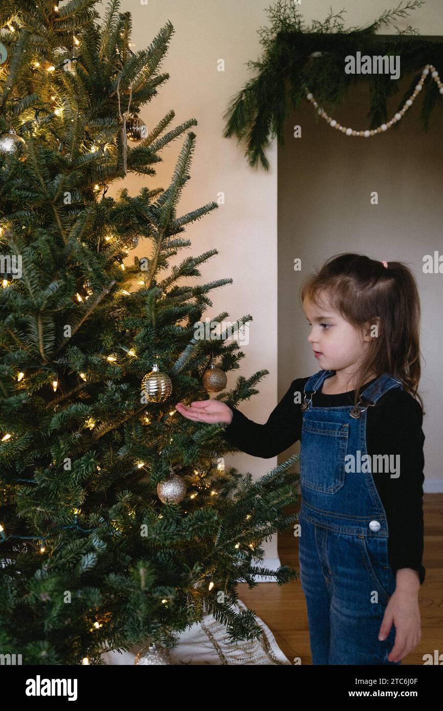 Real christmas tree hi-res stock photography and images - Alamy
