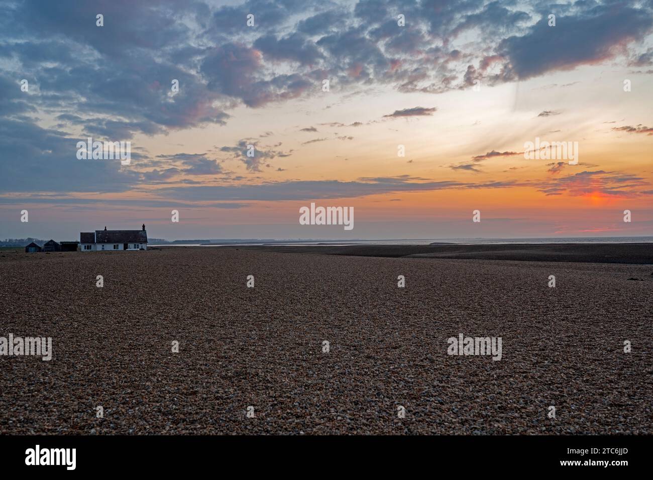 Shingle Street Suffolk England Stock Photo - Alamy