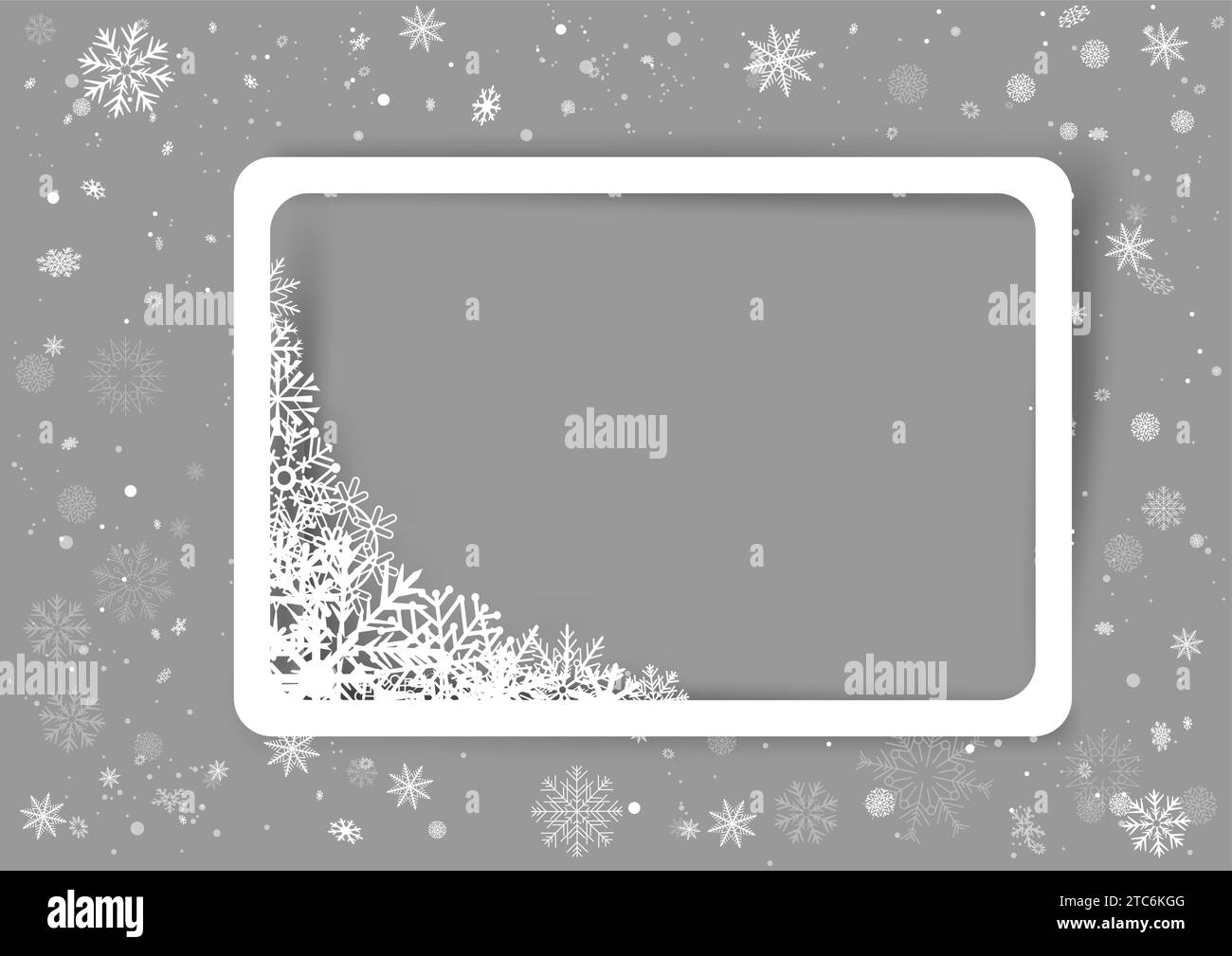 Holiday photo corner Stock Vector Images - Alamy