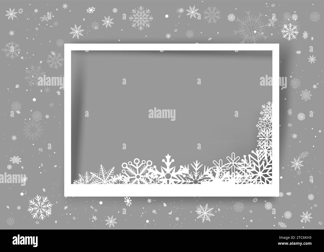 Holiday photo corner Stock Vector Images - Alamy