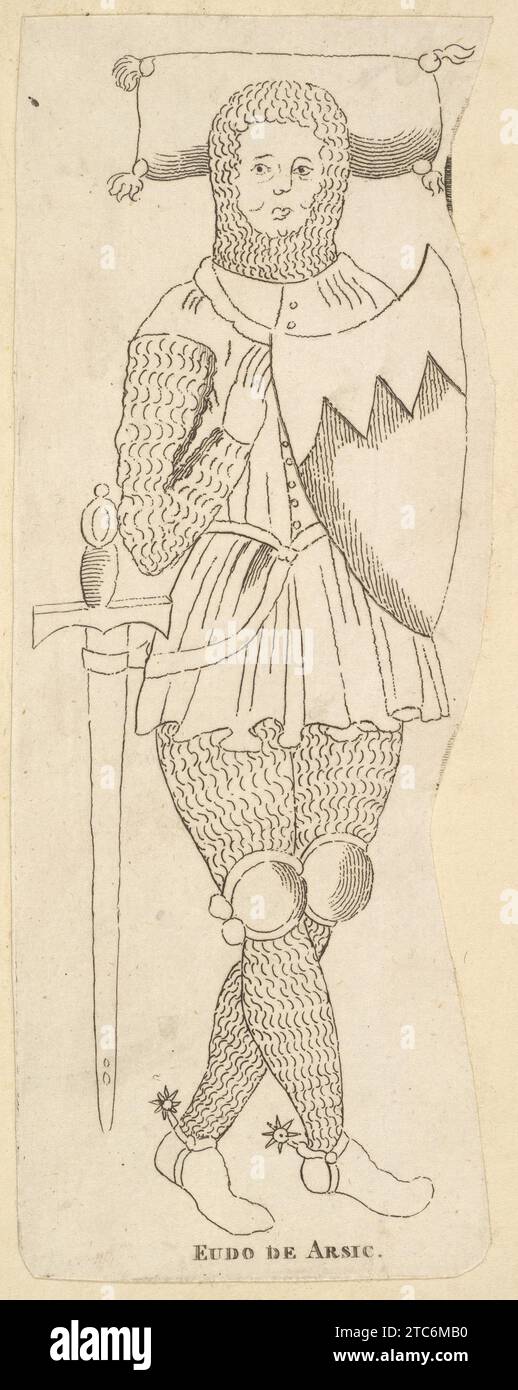 Monument of Eudo de Arsic 1925 by Anonymous, 18th century Stock Photo ...