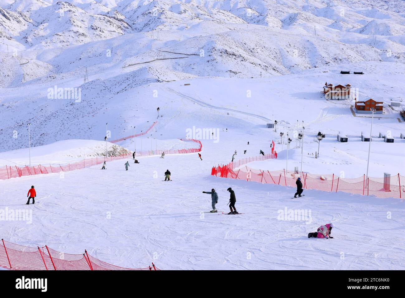 Altay, China. 11th Dec, 2023. ALTAY, CHINA - DECEMBER 11, 2023 - Skiers ...
