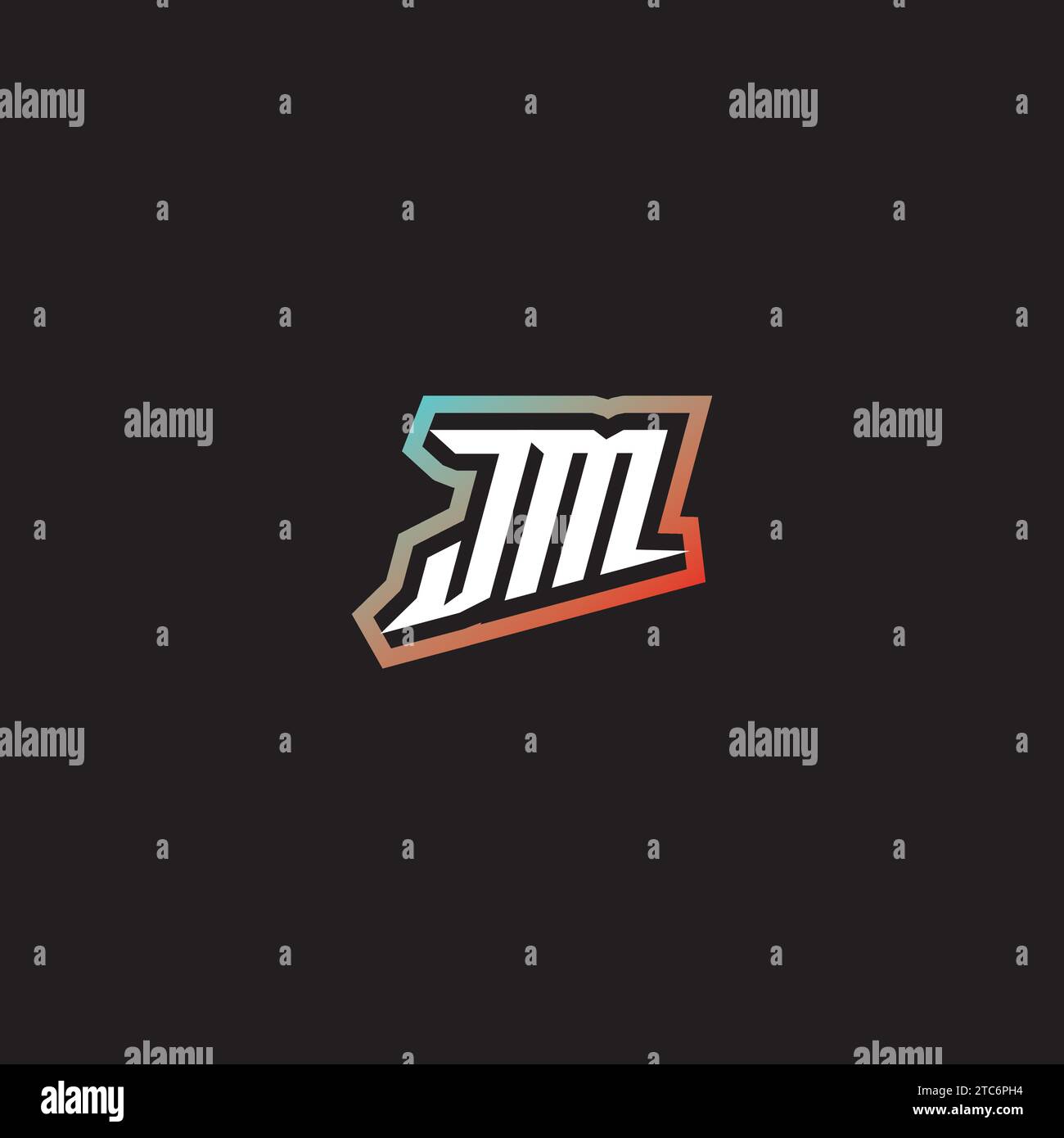 Letter jm logo Stock Vector Images - Alamy