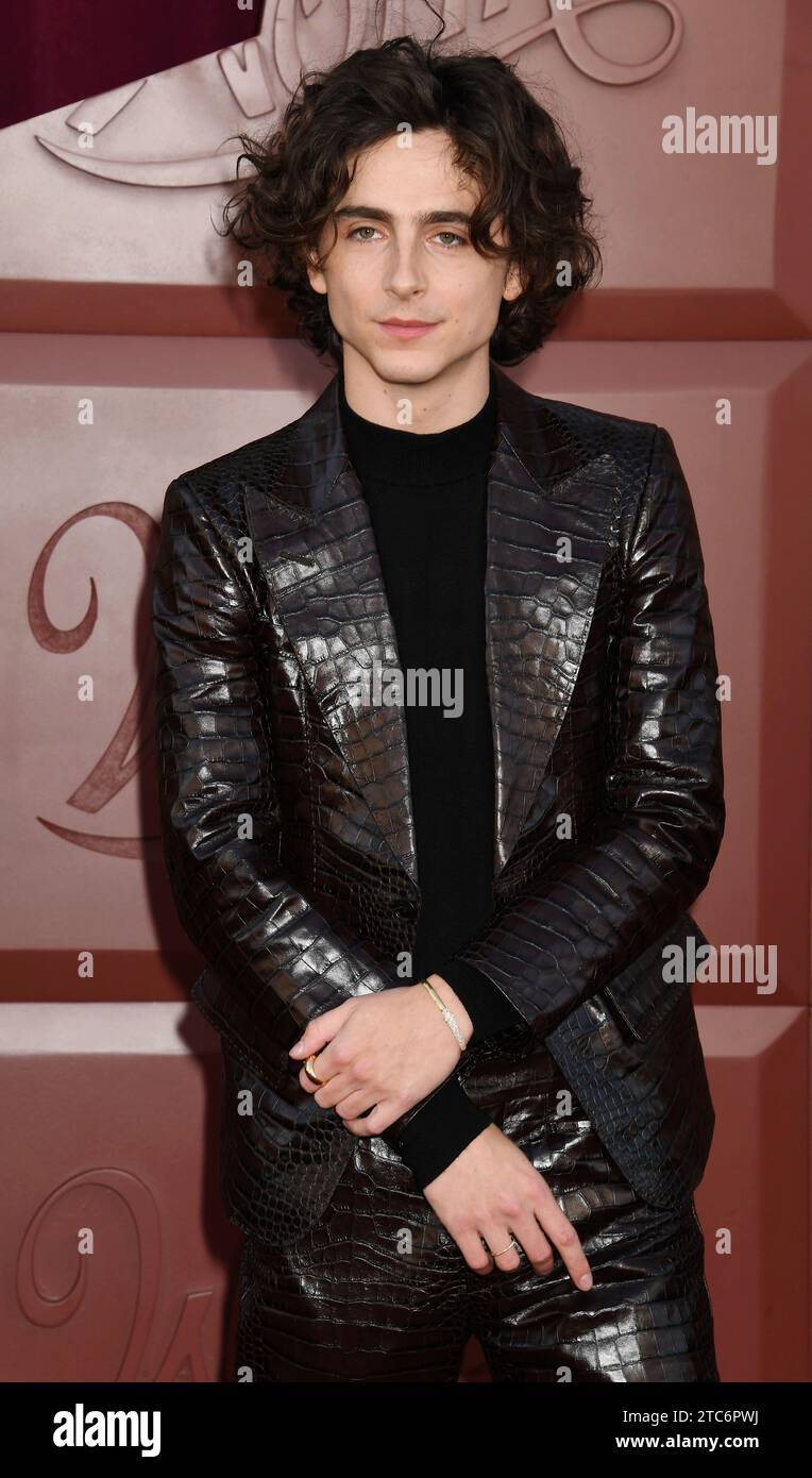 LOS ANGELES, CALIFORNIA - DECEMBER 10: Timothée Chalamet attends the ...