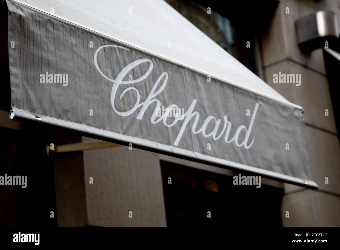 Bordeaux , France - 11 04 2023 : Chopard logo brand and sign text ...