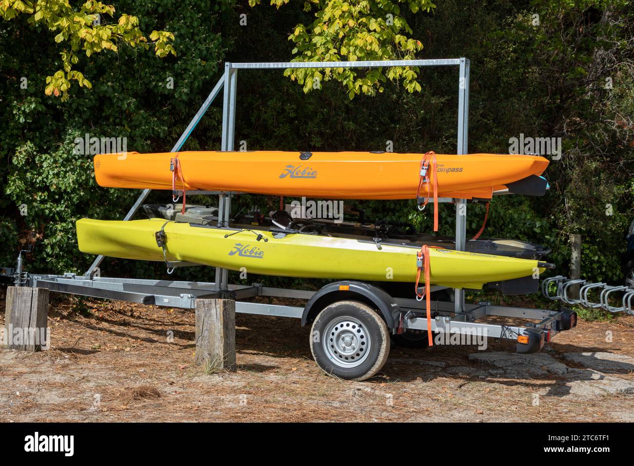 Bordeaux , France - 11 04 2023 : hobie mirage compass latest addition ...