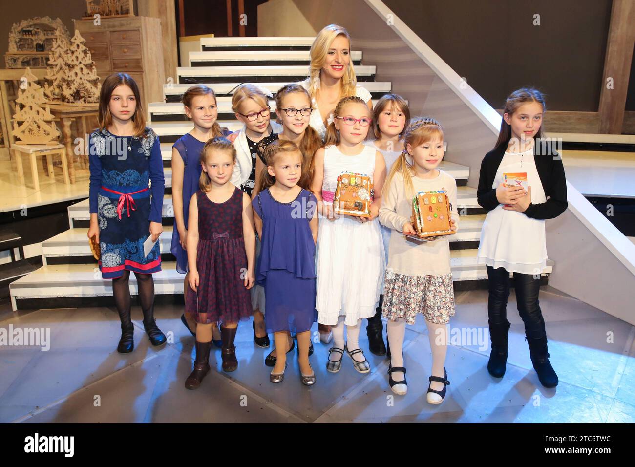 Moderatorin Stefanie Hertel GER - Aufzeichnung MDR Show Die grosse Show ...