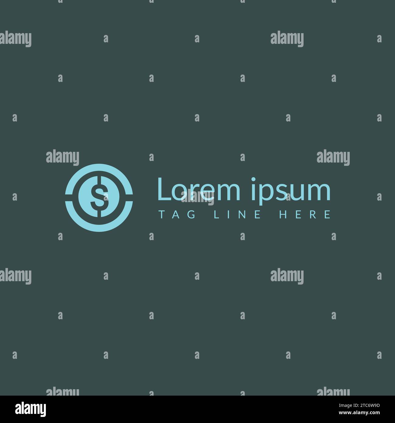 Vector dollar sign financial brand logo template Stock Vector Image ...