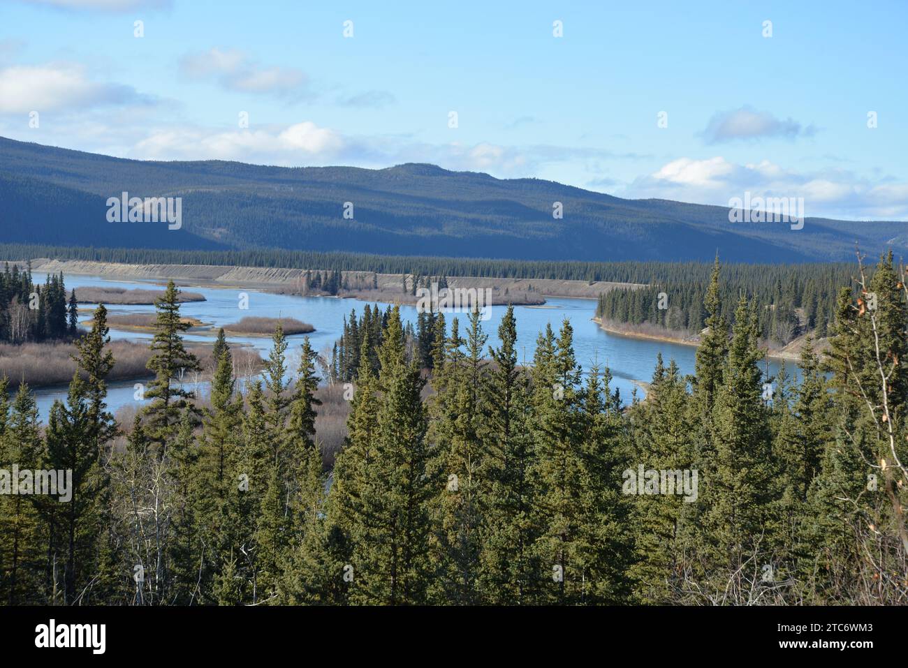 Five Finger Rapids Yukon Territory Canada Stock Photo - Alamy
