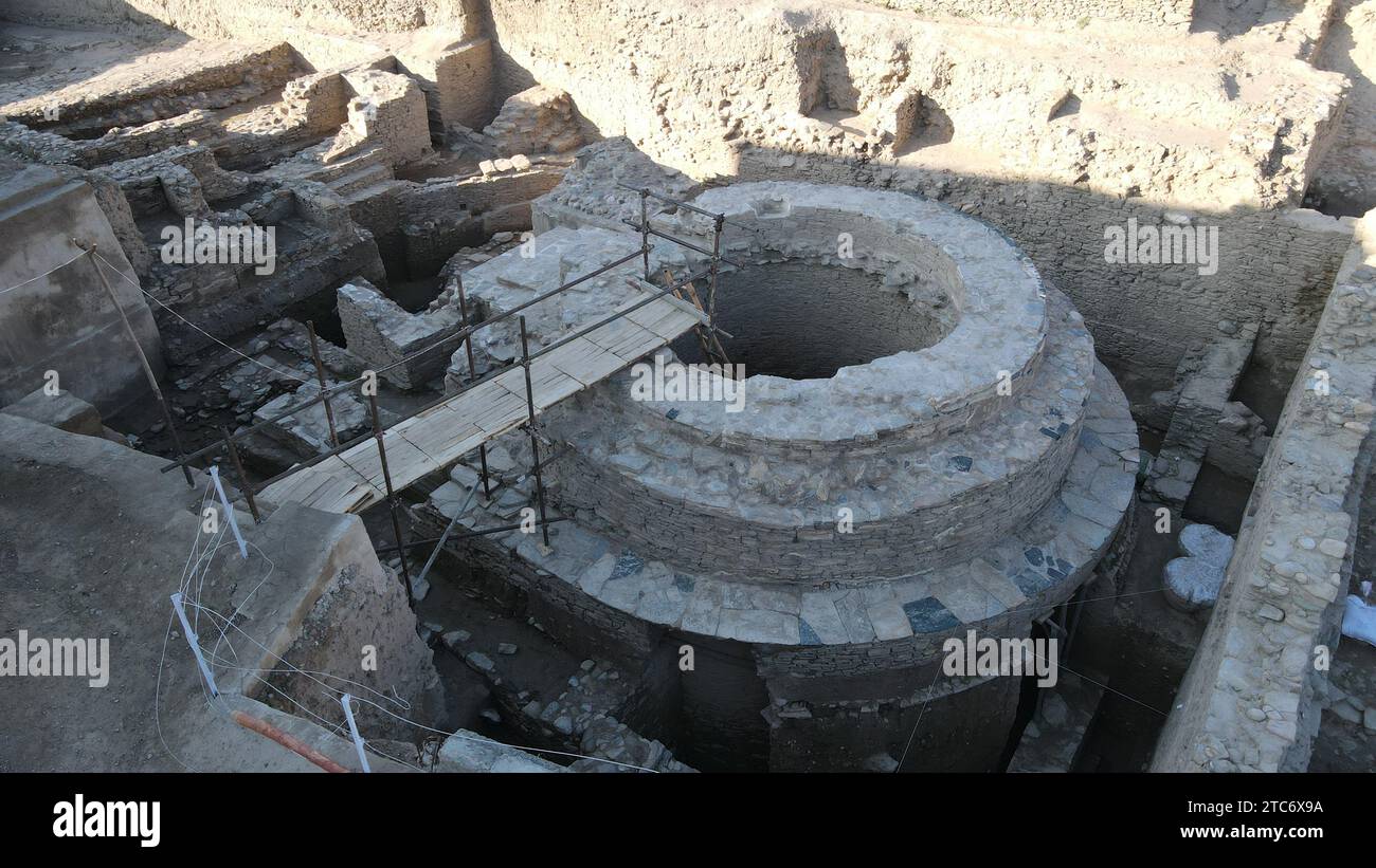 Oldest Apsidal Temple in Swat Stock Photo - Alamy