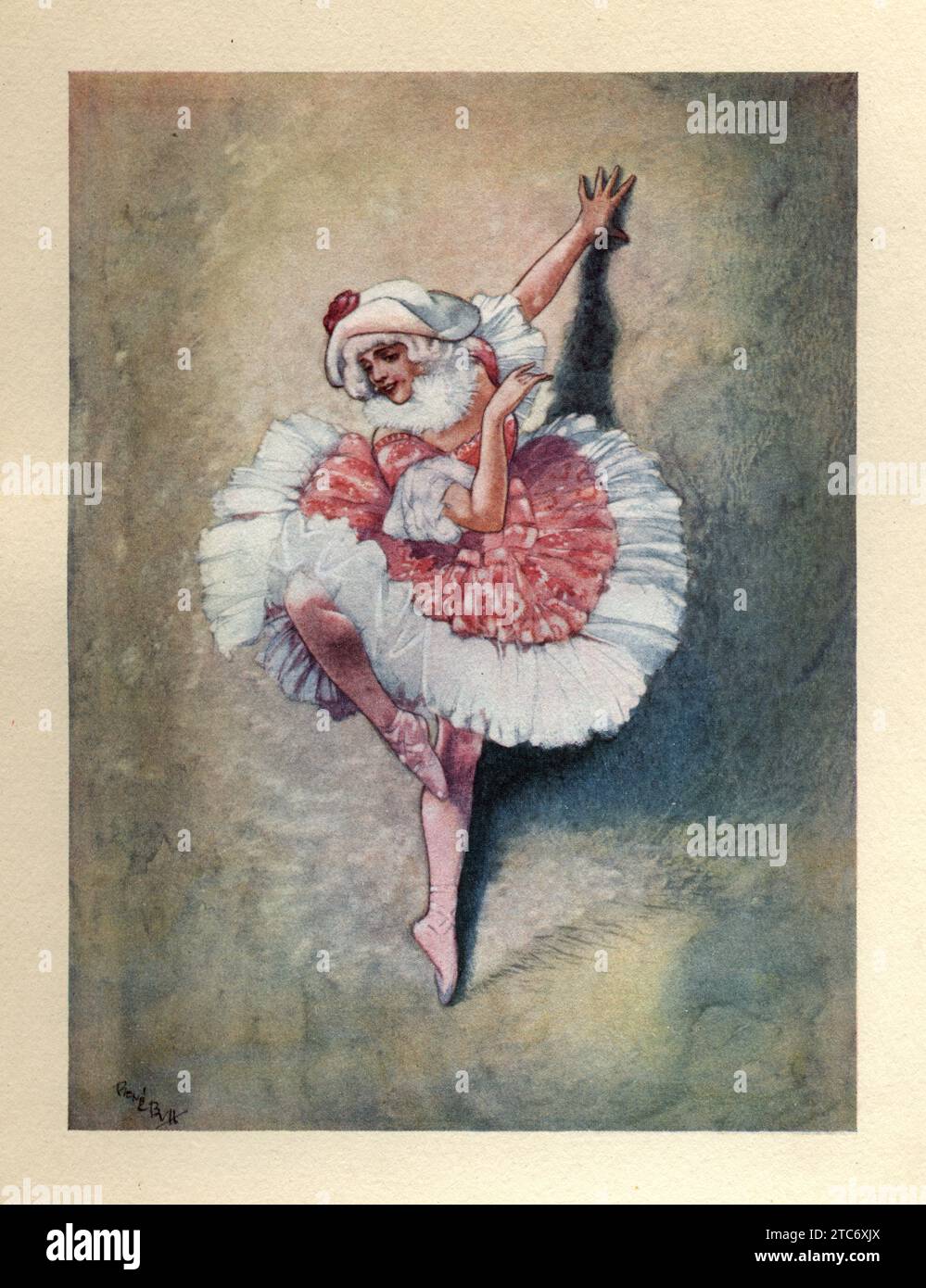 Ballerina in costume, Ballet dancer, Dance, René Bull Stock Photo - Alamy