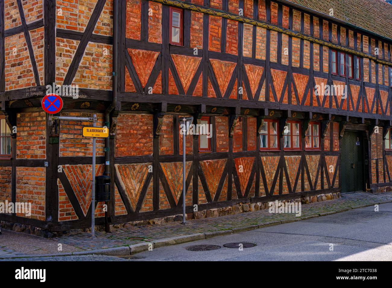 Angel's House (Änglahus), a listed half-timbered building from the mid ...