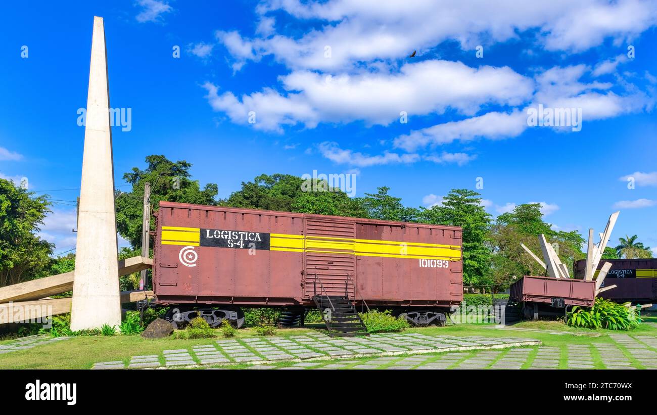 Monument to the Derailment of the Armoured Train, Santa Clara, Cuba ...