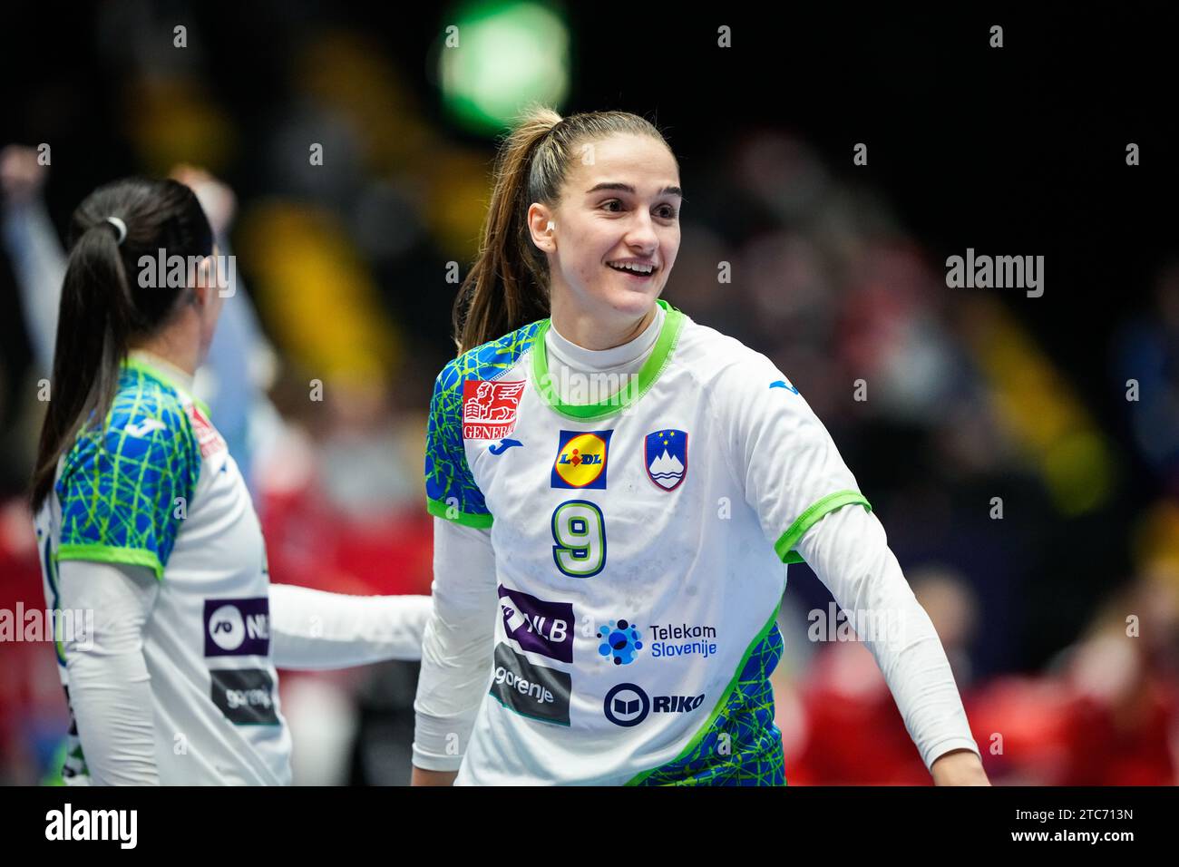 Trondheim 20231210.Slovenia's Nina Spreitzer during the World ...
