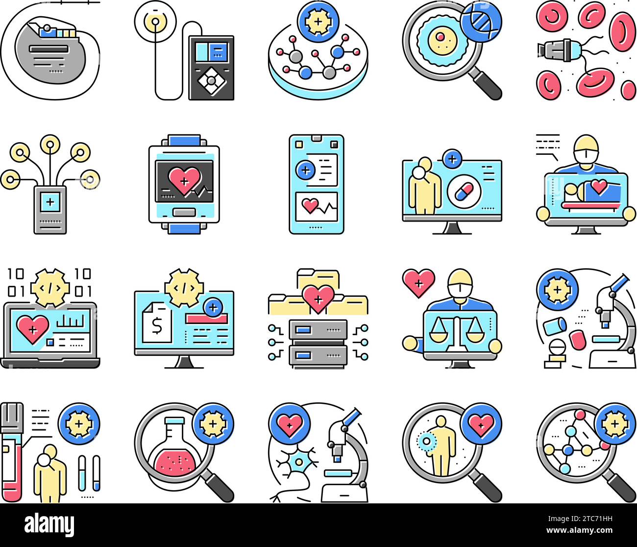 biomedical medical science icons set vector Stock Vector Image & Art ... biomedical medical science icons set vector Stock Vector Image & Art ...