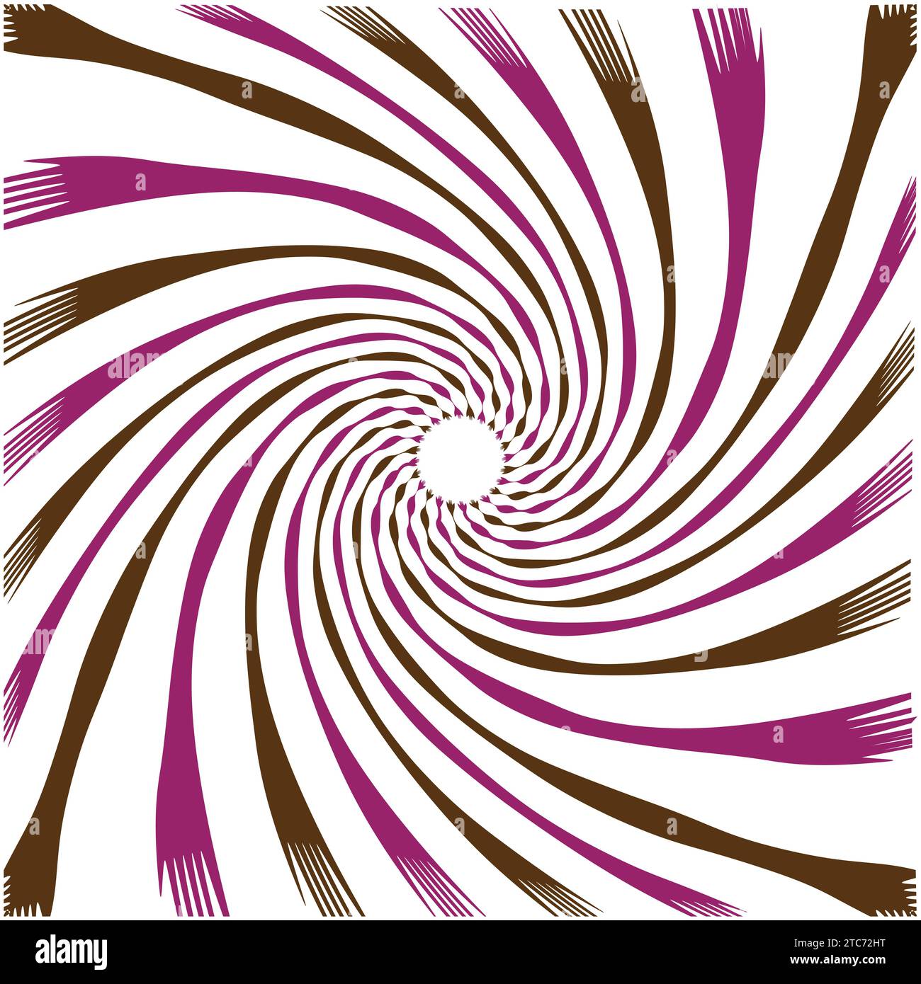 James rifled gun barrel grooves. Horizontal background, vector pattern ...