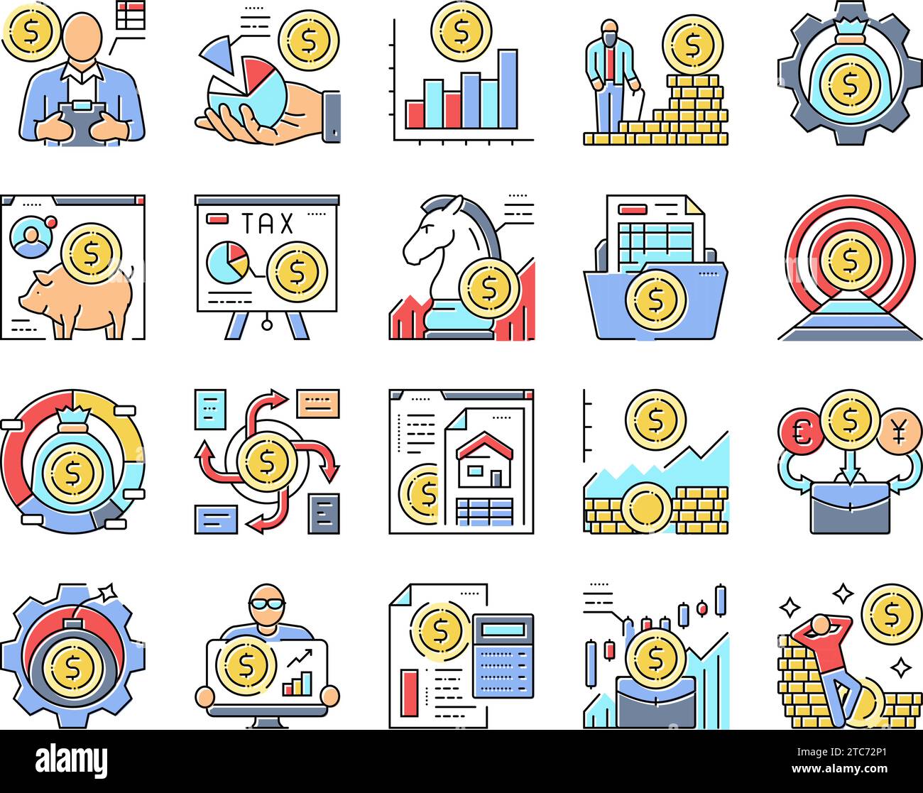 Woman man couple meeting bank Stock Vector Images - Alamy