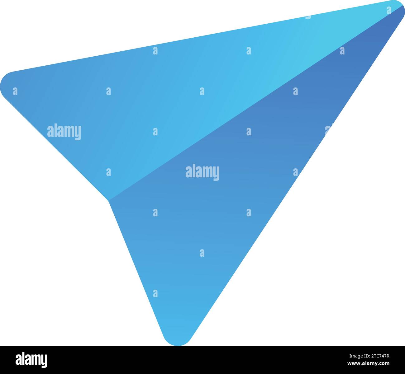 navigation arrow cursor Icon, vector, flat, gradient, color ...