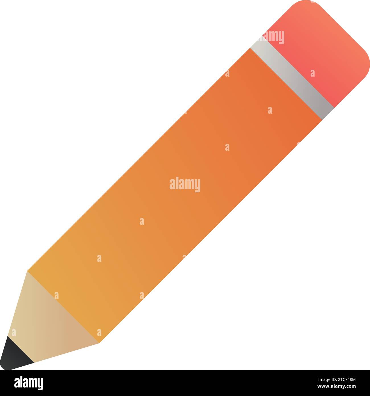 Edit Pencil Pen Icon, vector, flat, gradient, color, illustration, art ...