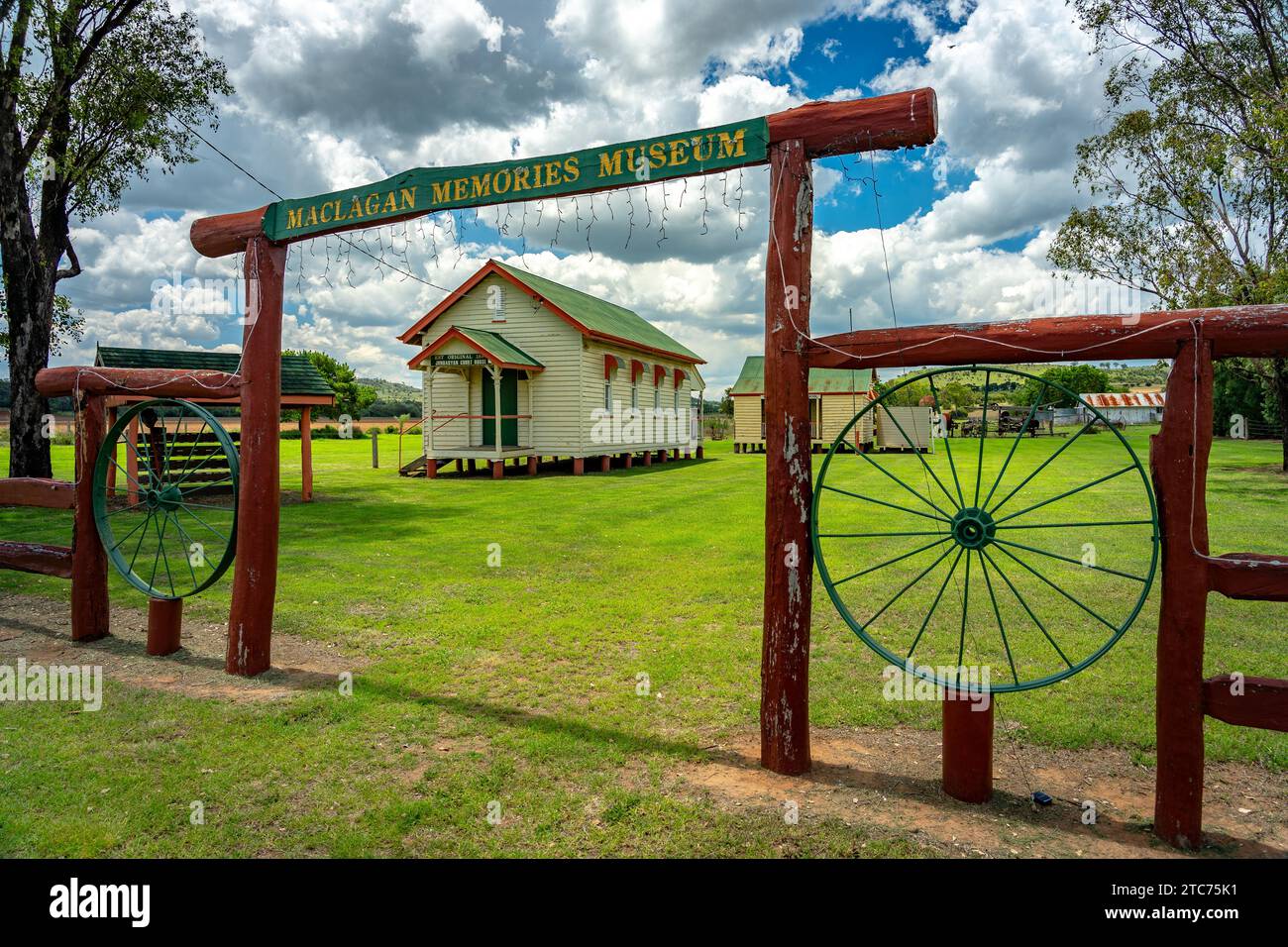 Maclagan, QLD, Australia - Maclagan Memories Museum historical building ...