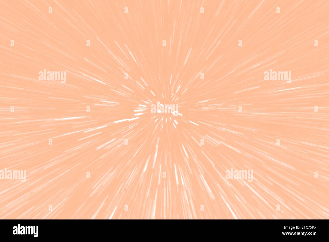 Peach fuzz zoom perspective background. Abstract soft explosion effect ...