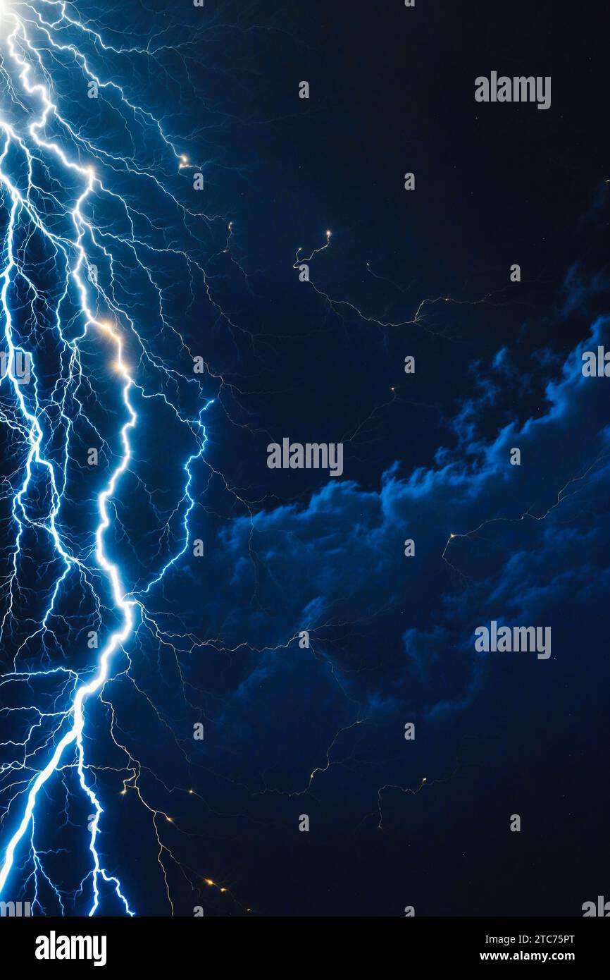 Electric lighting effect, abstract techno backgrounds for your design ...