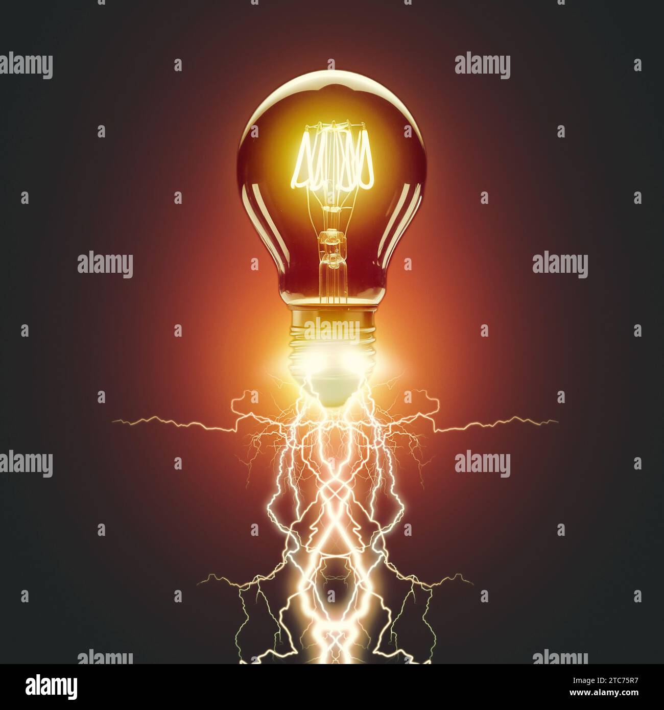 Electric lighting effect, abstract techno backgrounds for your design ...