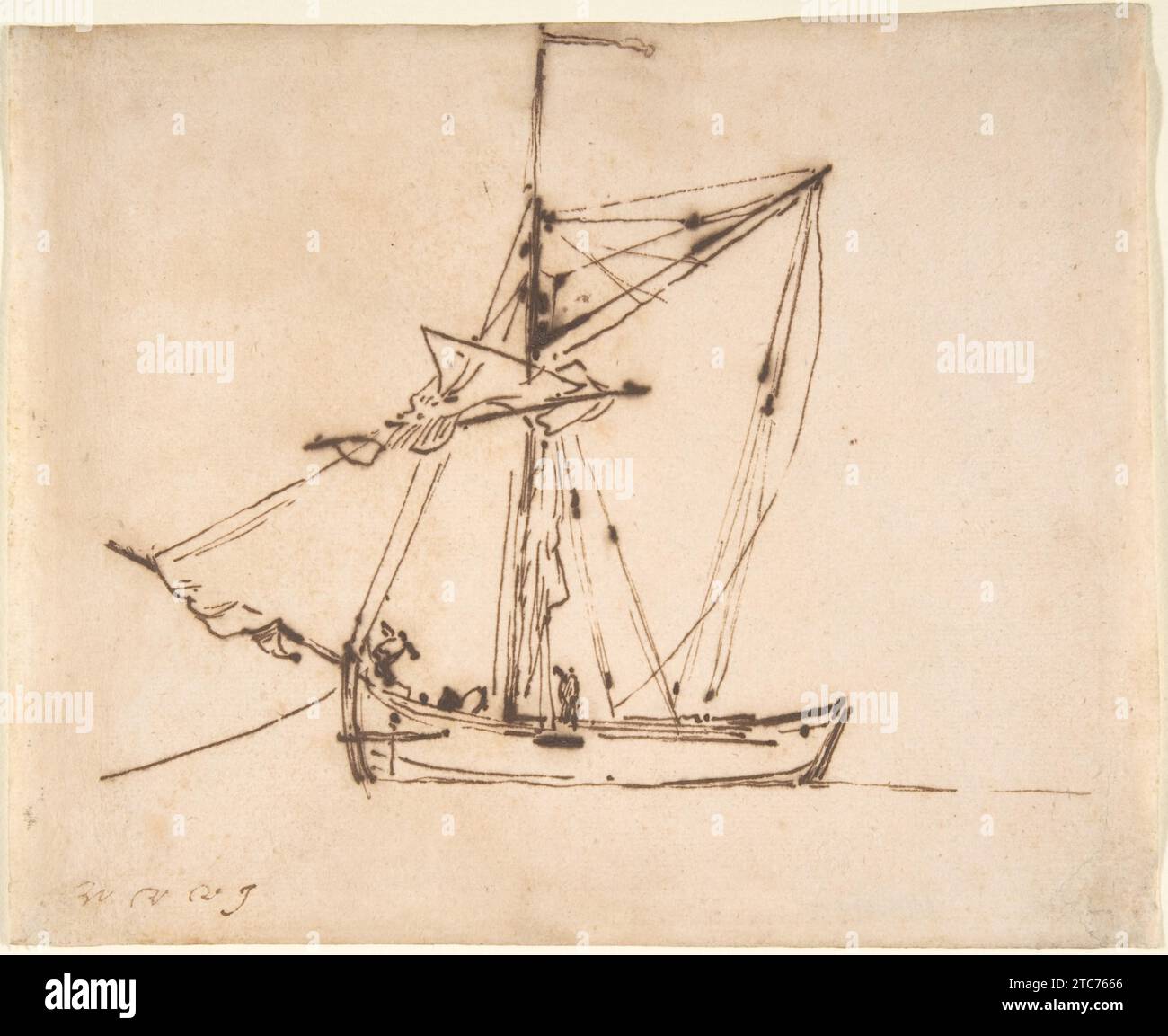 Van de velde ii willem hi-res stock photography and images - Alamy