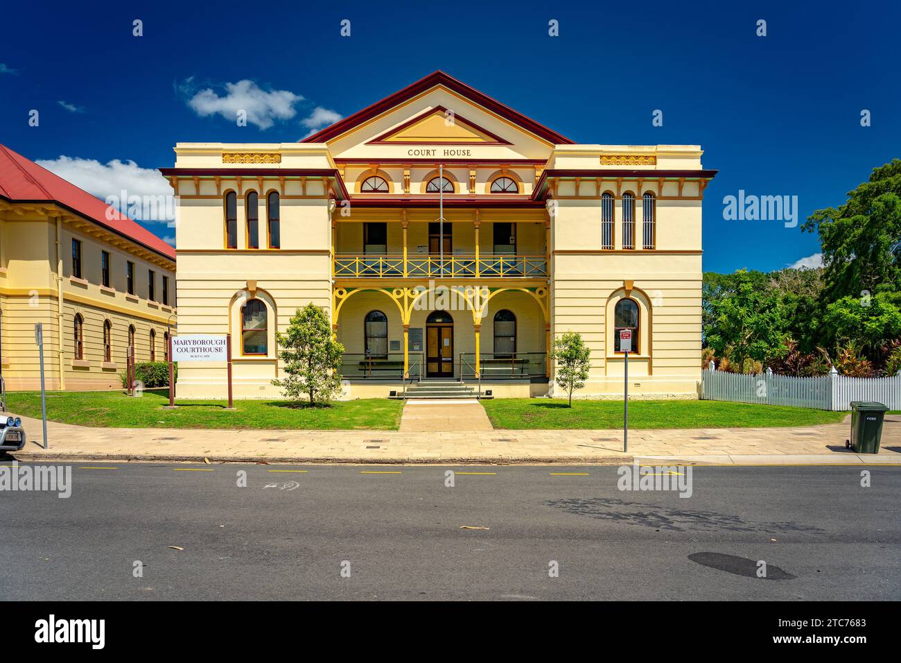 Maryborough, QLD, Australia - Historical court house building Stock ...