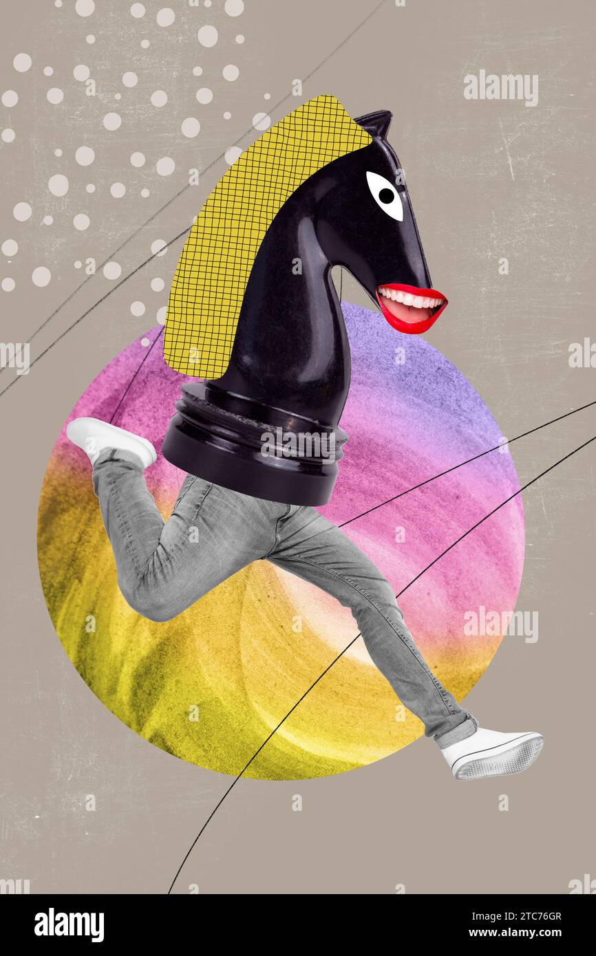 Collage chess poster hi-res stock photography and images - Alamy