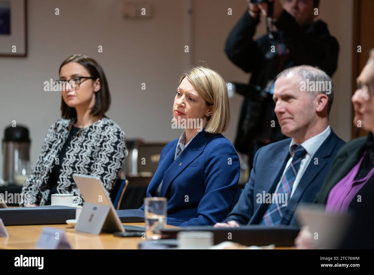 Jenny Gilruth, Cabinet Secretary for Education and Skills at a cabinet ...