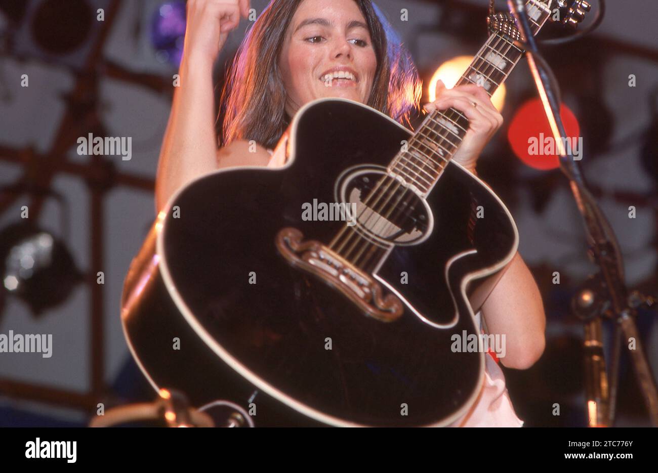 Singer, songwriter, musician, bandleader, and activist Emmylou Harris ...