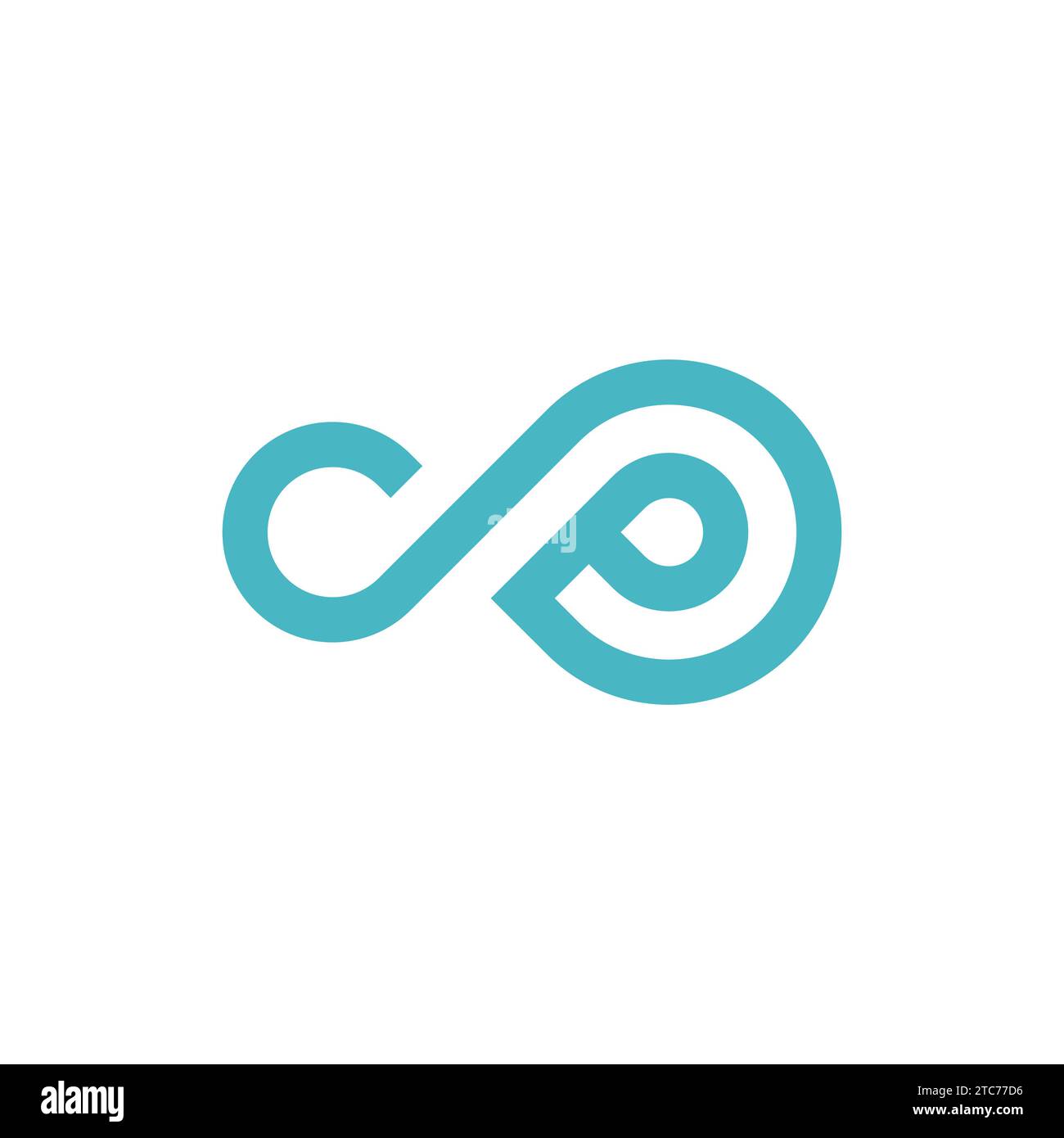 Infinity logo images illustration design. gradient infinity logo modern ...